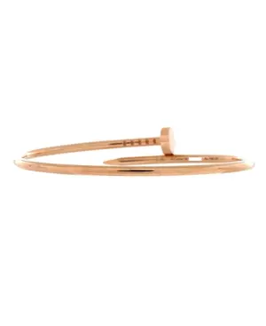 CARTIER Small Juste Un Clou Bracelet 18k Rose Gold