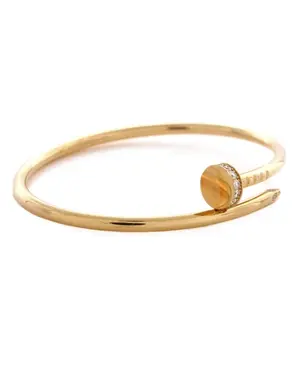 CARTIER Small Juste Un Clou Bracelet 18k With Diamonds