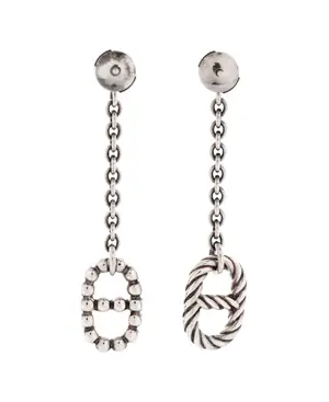Hermès Chaine D'ancre Alea Ii Dangle Earrings
