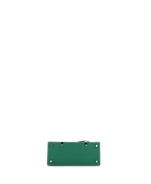 Goyard Structured Saigon Top Handle Bag Coated Canvas With Leather - Green