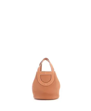 Hermès In-the-loop Clemence With Swift Top Handle Bag - Brown