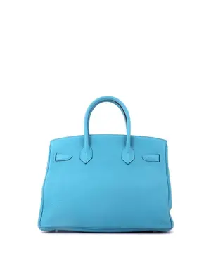Hermès Birkin 30 Togo Leather Palladium Hardware Top Handle Bag