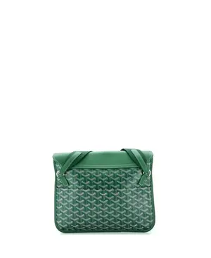 Goyard Coursier Messenger Bag Coated Canvas And Leather