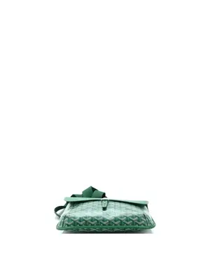 Goyard Coursier Messenger Bag Coated Canvas And Leather