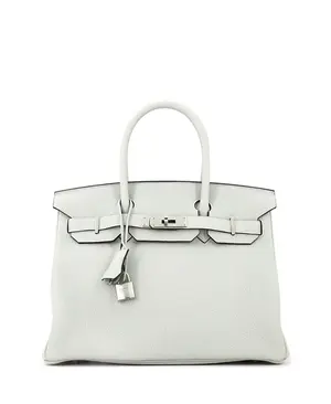 Hermès Birkin 30 Togo Leather Satchel - Gris Neve