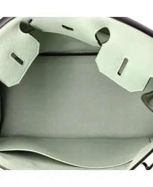 Hermès Birkin 30 Togo Leather Satchel - Gris Neve