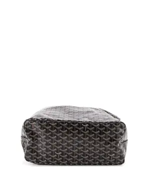 Goyard Pm Saint Louis Tote Coated Canvas - Black