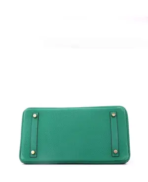 Hermès Birkin 30 Togo Leather Tote - Vert Vertigo