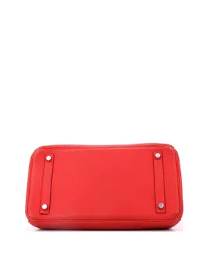 Hermès Birkin 30 Togo Leather Handbag - Geranium