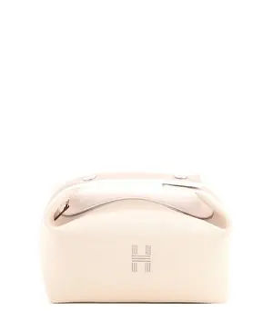 Hermès Bride-a-brac Canvas Travel Case - Neutral