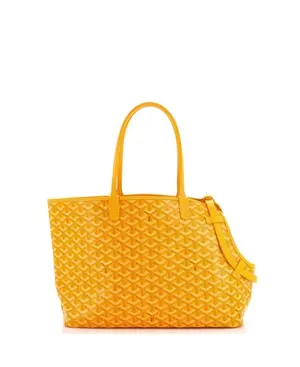 Goyard Chien Gris Pet Carrier Tote Coated Canvas