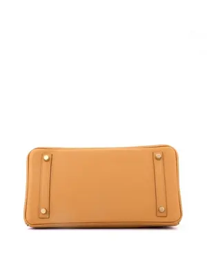Hermès Birkin 30 Handbag Brown Epsom With Gold Hardware