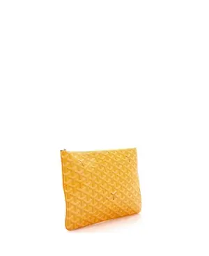 Goyard Mm Senat Zip Pouch Coated Canvas