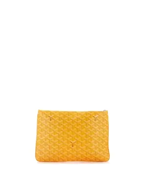 Goyard Mm Senat Zip Pouch Coated Canvas
