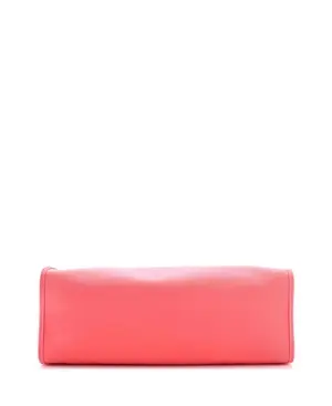Hermès 39 Herbag Zip Leather And Toile