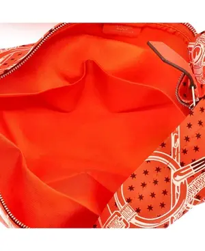Hermès Banasilk Belt Bag Printed Silk And Leather