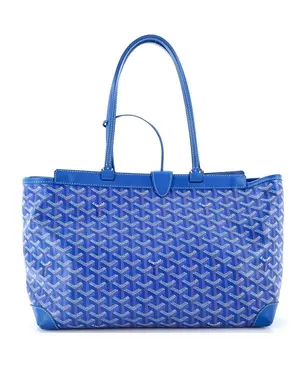 Goyard Pm Bellechasse Bag Coated Canvas - Blue