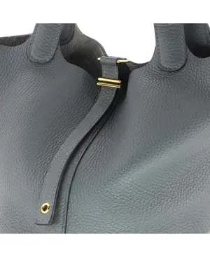 Hermès Pm Picotin Lock Bag Clemence - Blue