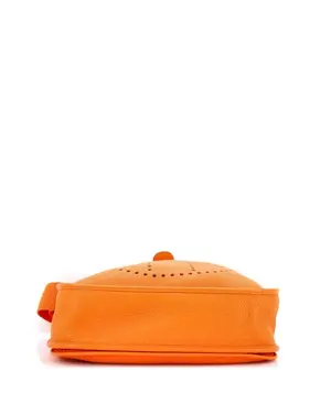 Hermès Gm Evelyne Bag Gen Iii Clemence - Orange
