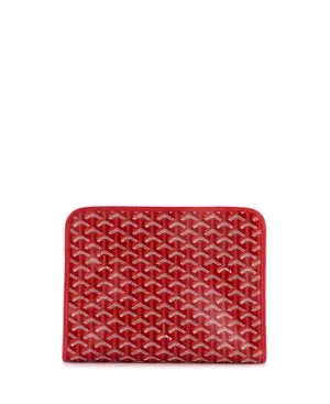 Goyard Jouvence Coated Canvas Toiletry Pouch - Red