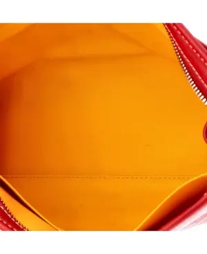 Goyard Jouvence Coated Canvas Toiletry Pouch - Red