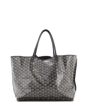 Goyard Gm Anjou Reversible Tote Coated Canvas - Black
