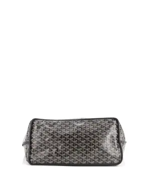 Goyard Gm Anjou Reversible Tote Coated Canvas - Black