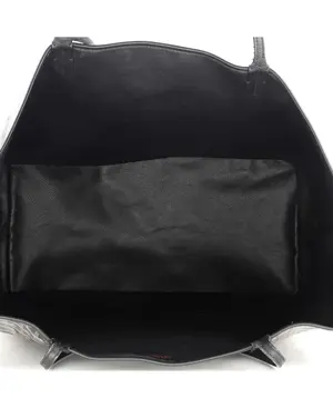 Goyard Gm Anjou Reversible Tote Coated Canvas - Black