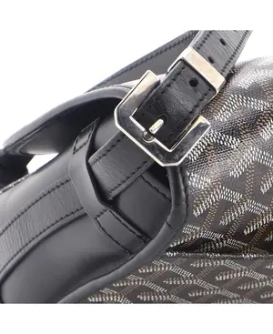 Goyard Mm Belvedere Messenger Bag Coated Canvas