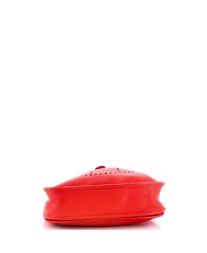 Hermès Pm Evelyne Bag Gen Iii Clemence - Red