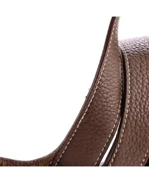 Hermès Pm Picotin Lock Bag Clemence - Gray