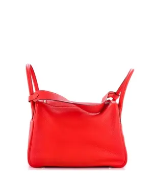 Hermès 30 Lindy Bag Clemence - Red