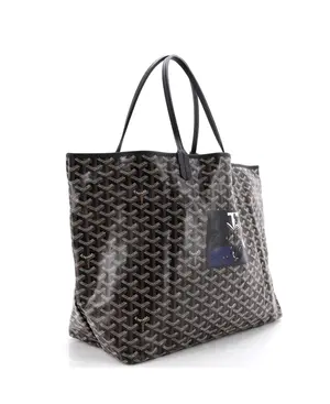 Goyard Gm Saint Louis Tote Printed Coated Canvas
