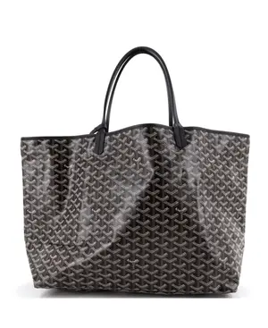 Goyard Gm Saint Louis Tote Printed Coated Canvas