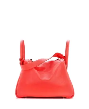 Hermès 30 Lindy Bag Clemence - Red