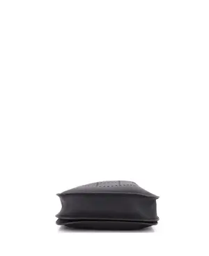 Hermès Pm Evelyne Bag Gen Iii Clemence - Black