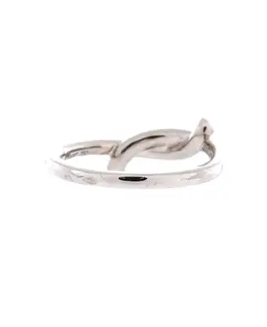 CARTIER Entrelaces Band Ring 18k Gold