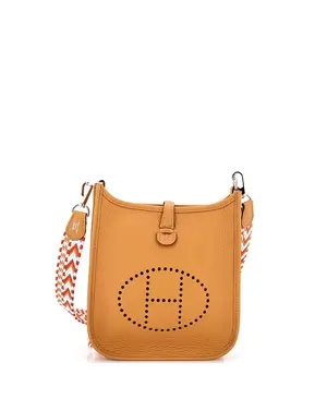Hermès Tpm Evelyne Bag Gen Iii Clemence - Brown