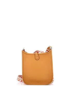 Hermès Tpm Evelyne Bag Gen Iii Clemence - Brown