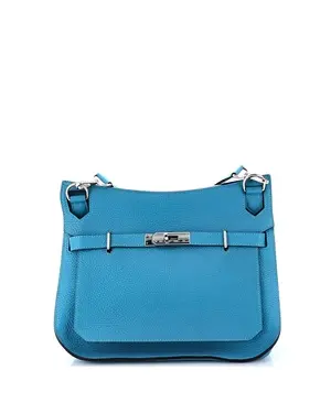Hermès 28 Jypsiere Bag Clemence - Blue