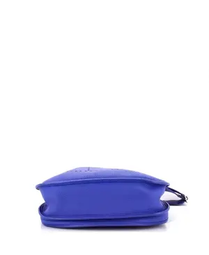 Hermès Gm Evelyne Bag Gen Iii Clemence - Blue