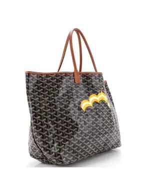 Goyard Gm Saint Louis Tote Printed Coated Canvas