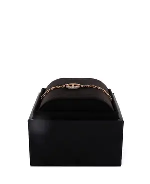 Hermès New Farandole Bracelet 18k Rose Gold With Diamonds