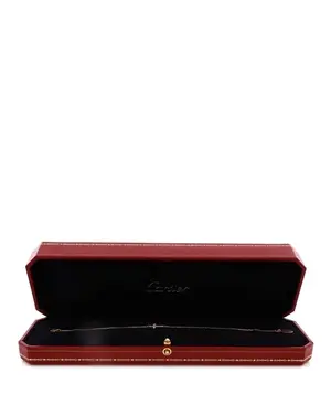CARTIER Symbols Cross Bracelet 18k Rose Gold With Diamonds