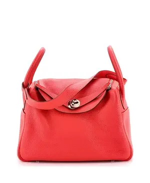 Hermès 30 Lindy Bag Clemence - Red