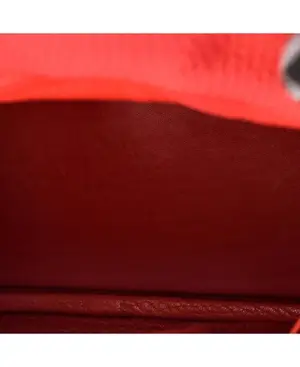 Hermès 30 Lindy Bag Clemence - Red