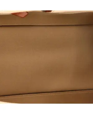 Hermès 39 Cabag Elan Toile And Leather - Neutral