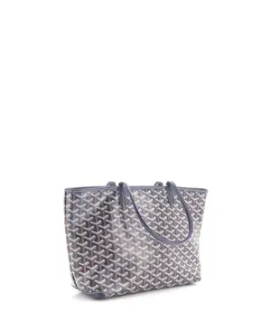 Goyard Pm Artois Tote Coated Canvas - Blue