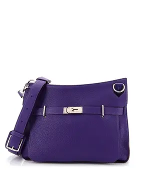 Hermès 37 Jypsiere Bag Clemence - Purple