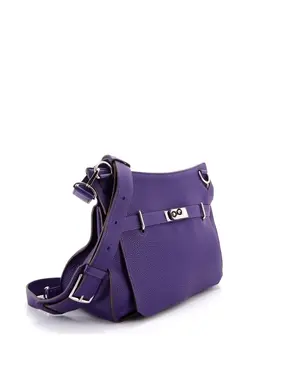 Hermès 37 Jypsiere Bag Clemence - Purple